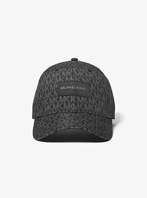 Michael Kors Signature Logo Baseball Cap - Black