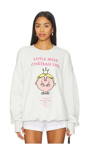 THE LAUNDRY ROOM Little Miss Chateau Life Sweatshirt - Ivory