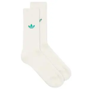 Adidas Embroidered Socks Hoiseries For Women