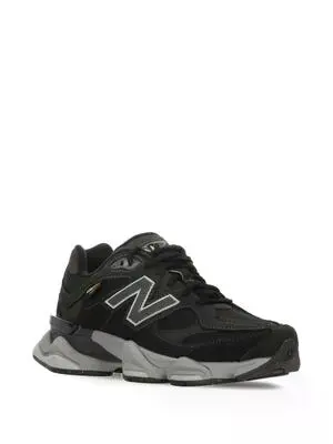 NEW BALANCE 9060 Paneled Lace-up Sneakers - Black