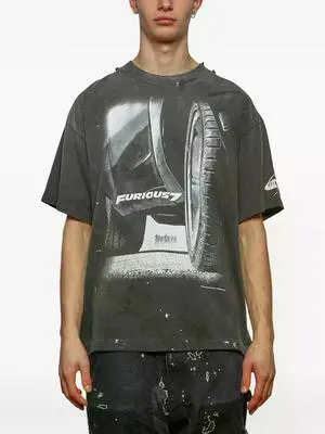SAINT MXXXXXX Furious 7-graphic T-shirt