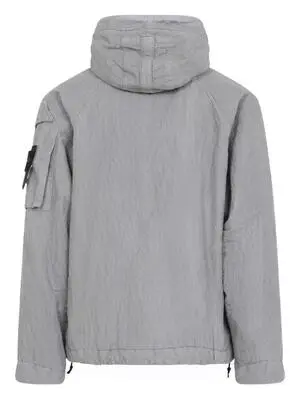 Stone Island Hooded Textured Jacket