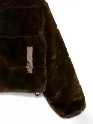 SAVE THE DUCK Reversible Faux-fur Jacket