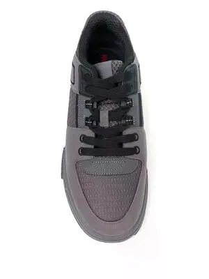 Hugo Panelled Low Top Sneakers