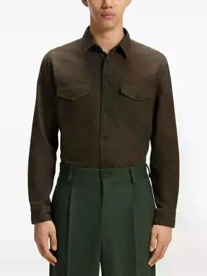 Hugo Pocket Shirt - Brown