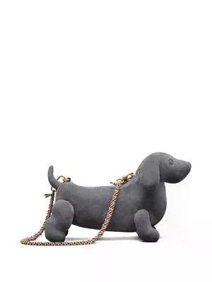 Thom Browne Hector Calf-suede Shoulder Bag