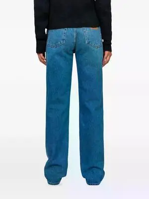 MAISON MARGIELA Paneled Straight-leg Jeans - Blue