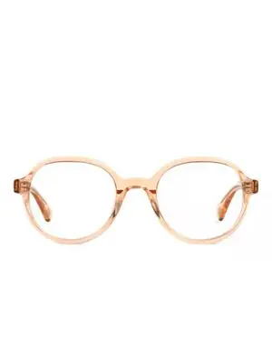 PETER AND MAY Mia Oval-frame Glasses - Neutrals