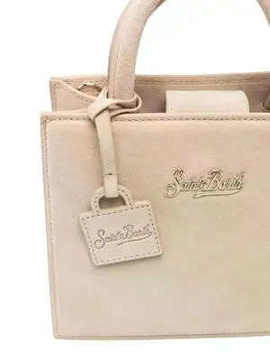 MC2 SAINT BARTH Mini Suede Tote Bag - Neutrals