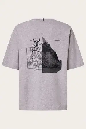 Oakley Futurescape Scorpion Graphic Tee - Grey