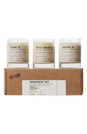 Le Labo Candle Trio Set - No Color