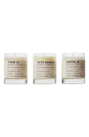 Le Labo Candle Trio Set