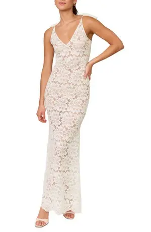 Rya Collection Amour Lace Nightgown - Ivory