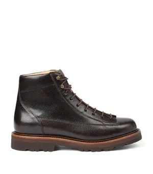 Brunello Cucinelli Textured Boots For Men