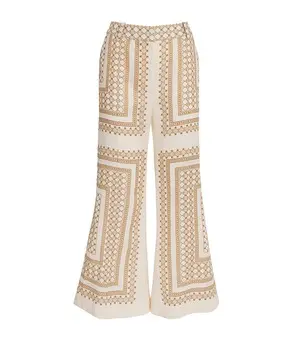 Zimmermann Wide Leg Pants For Women