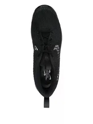 Comme Des Garçons Mesh Low-top Sneakers - Black
