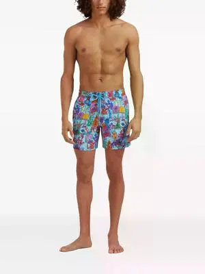 Vilebrequin Printed Drawstring Swim Shorts