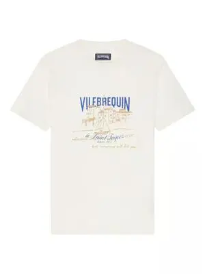Vilebrequin Logo-print T-shirt - Neutrals