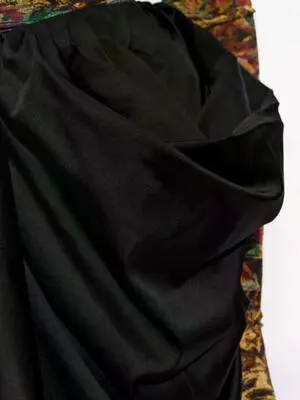 GANNI Draped Mini Skirt