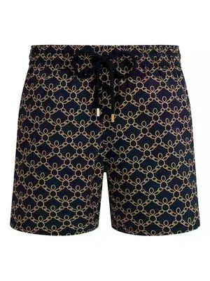 Vilebrequin Elasticated-waistband Swim Shorts - Blue
