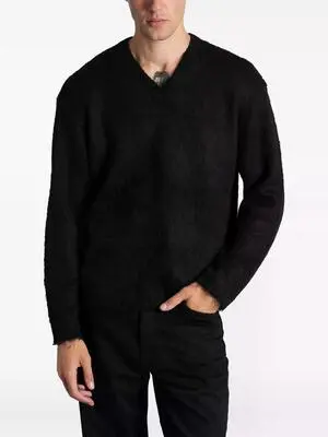 Maison Kitsune V Neck Sweaters For Men