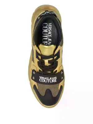 Versace Logo Strap Sneakers