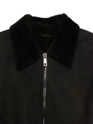GIORGIO BRATO Shearling-collar Jacket
