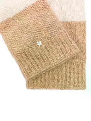 Lorena Antoniazzi Star-charm Ribbed Gloves