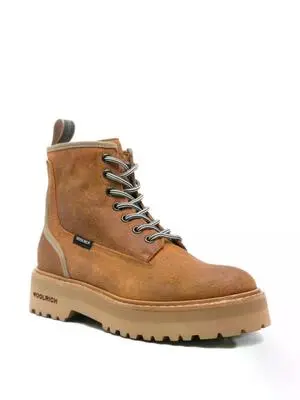 Woolrich Lace-up Leather Boots