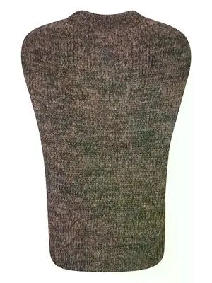 THIBAULT VAN DER STRAETE Sleeveless Alpaca Wool Pullover