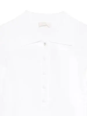 Liu Jo Buttoned Long-sleeved Polo Top
