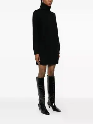 Liu Jo Wool Turtleneck Dress