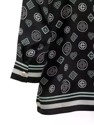 Casablanca Printed Pajama Top