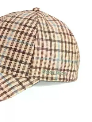 Woolrich Checked Baseball Cap