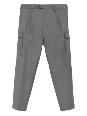 MYTHS Cargo-pocket Pleated Trousers