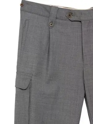 MYTHS Cargo-pocket Pleated Trousers