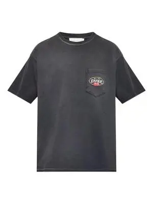 DUKE + DEXTER Logo-print T-shirt - Grey
