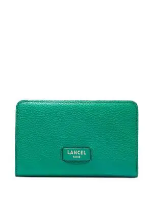 LANCEL Leather Bi-fold Wallet - Green