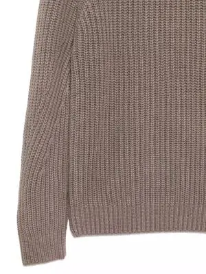 Iris Von Arnim Ribbed Knit Sweater