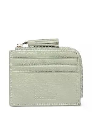 COCCINELLE Zip Cardholder Wallet - Green