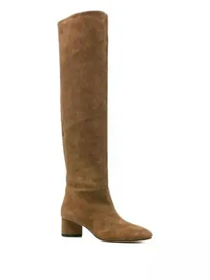 AeydĒ 45mm Suede Knee-high Boots