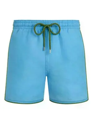 Vilebrequin Piped-trim Swim Shorts - Blue