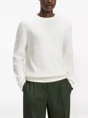 Hugo Textured Knit Pullover
