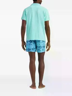 Vilebrequin Turtle-embroidered Polo Shirt - Blue