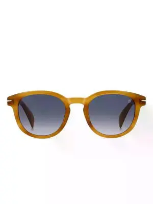 DB EYEWEAR BY DAVID BECKHAM Round-frame Sunglasses - Yellow