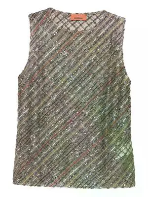 Missoni Sequin Striped Top