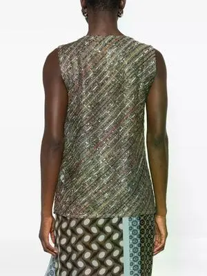 Missoni Sequin Striped Top
