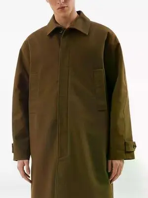 1989 STUDIO Buttoned Coat With Quilted Lining