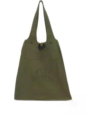 C.P. COMPANY Logo-detail Tote Bag - Green