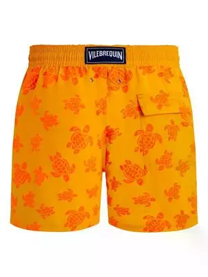 Vilebrequin Turtle-print Drawstring Swim Shorts